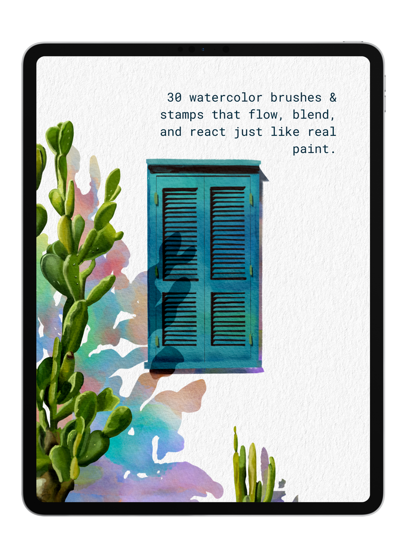 Realistic Watercolor Pack – Digital Art Junky