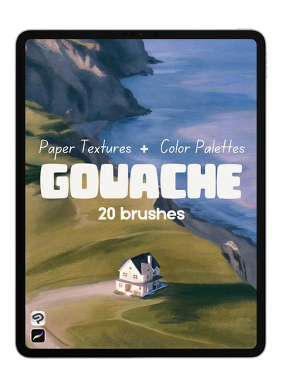 Gouache Brushes – Digital Art Junky