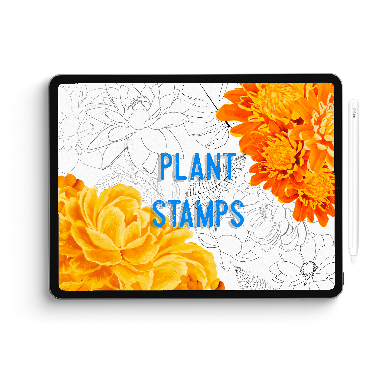 Plant Stamps – Digital Art Junky